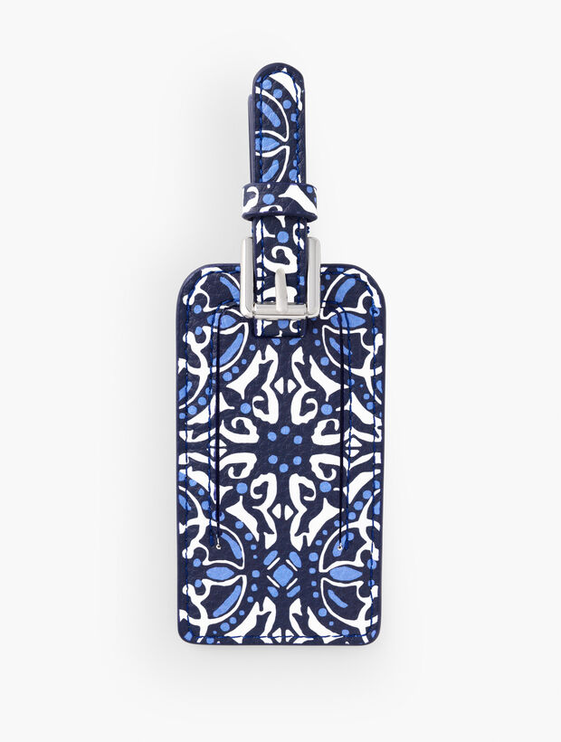 Ibiza Tile Luggage Tag | Talbots
