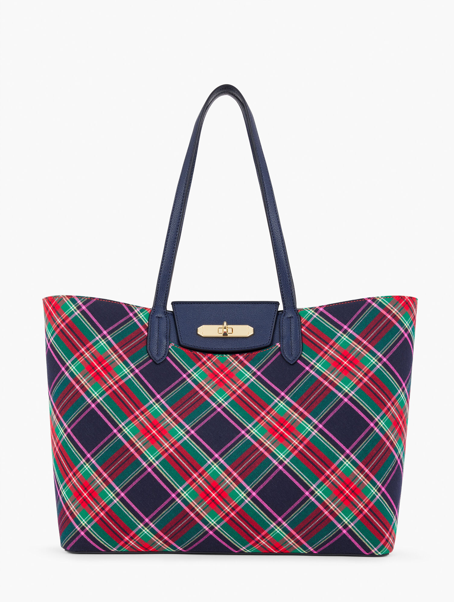 Kendell Tote - Plaid | Talbots