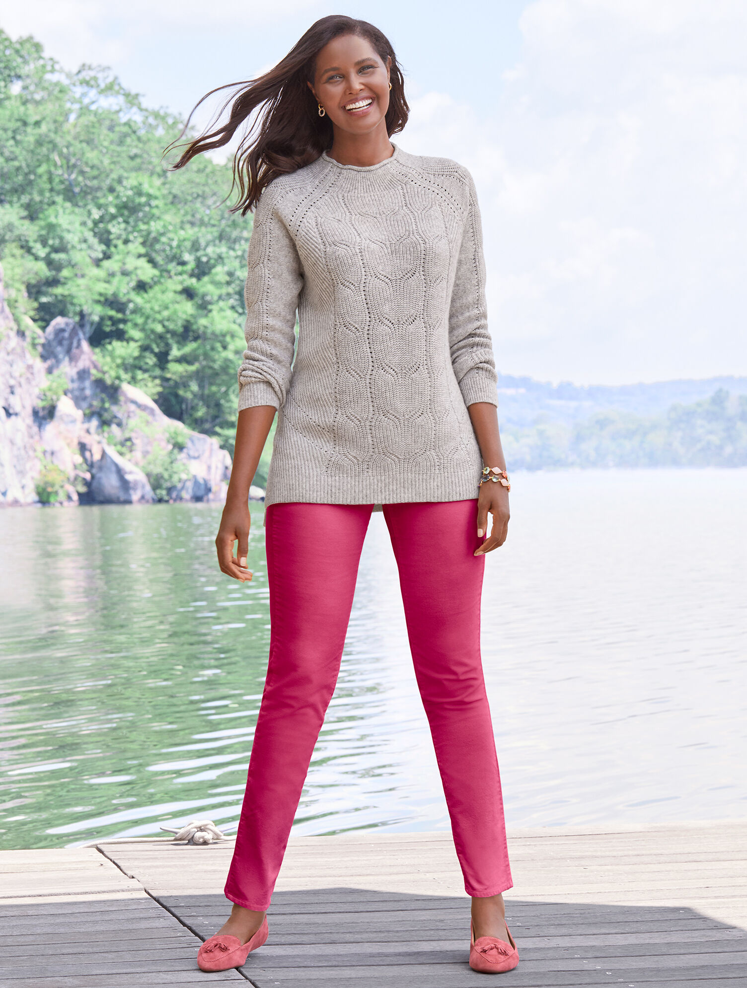 Francesca Driving Moccasins - Suede | Talbots