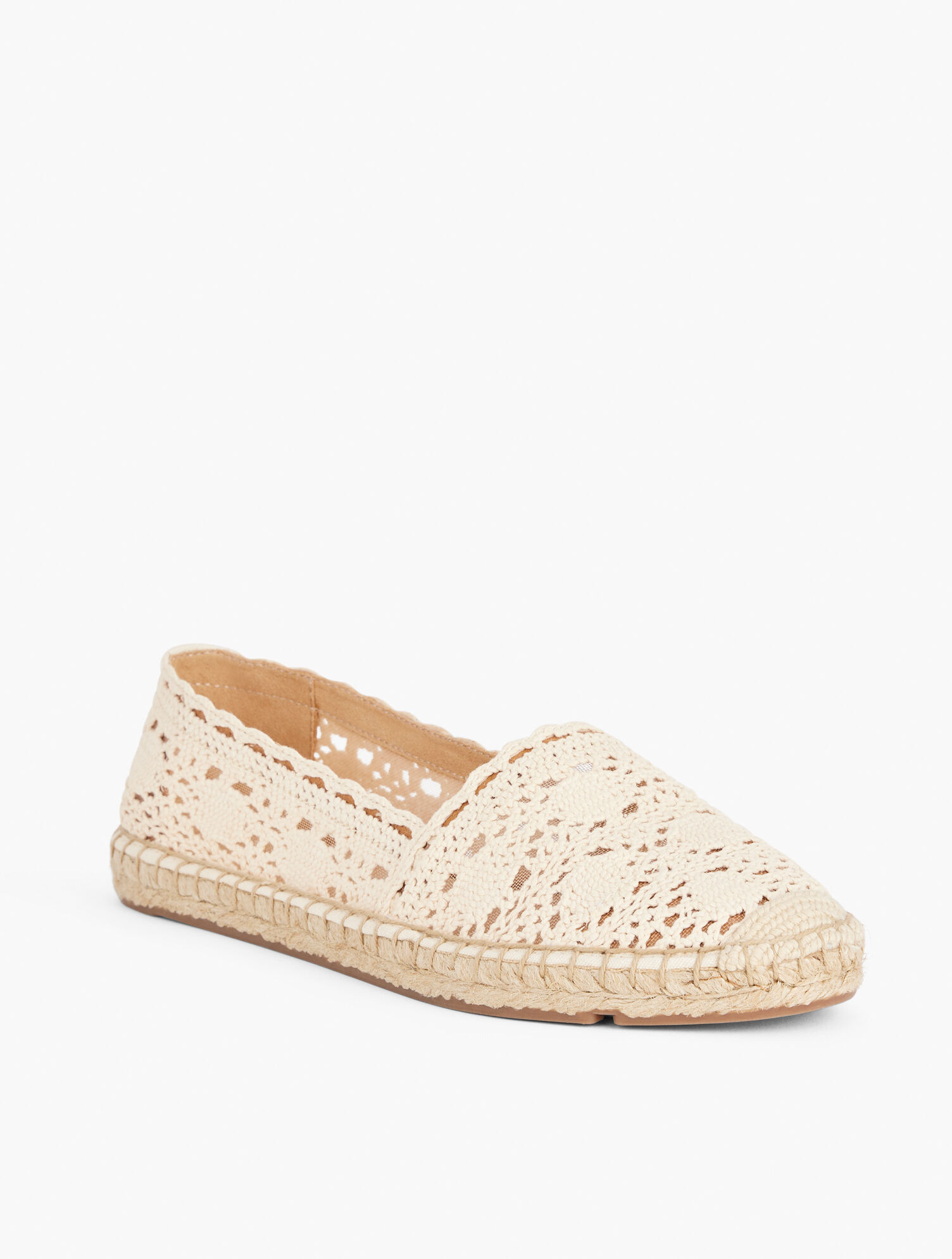 Izzy Crochet Espadrilles | Talbots