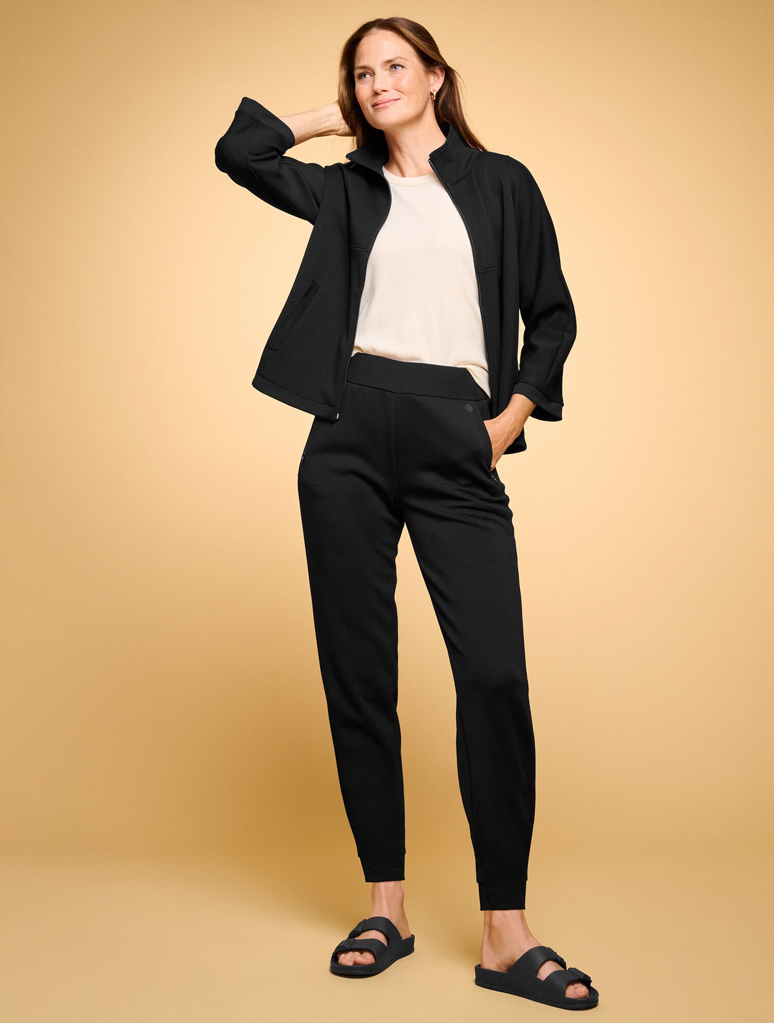 AirKnit Stretch Dolman Sleeve Jacket | Talbots