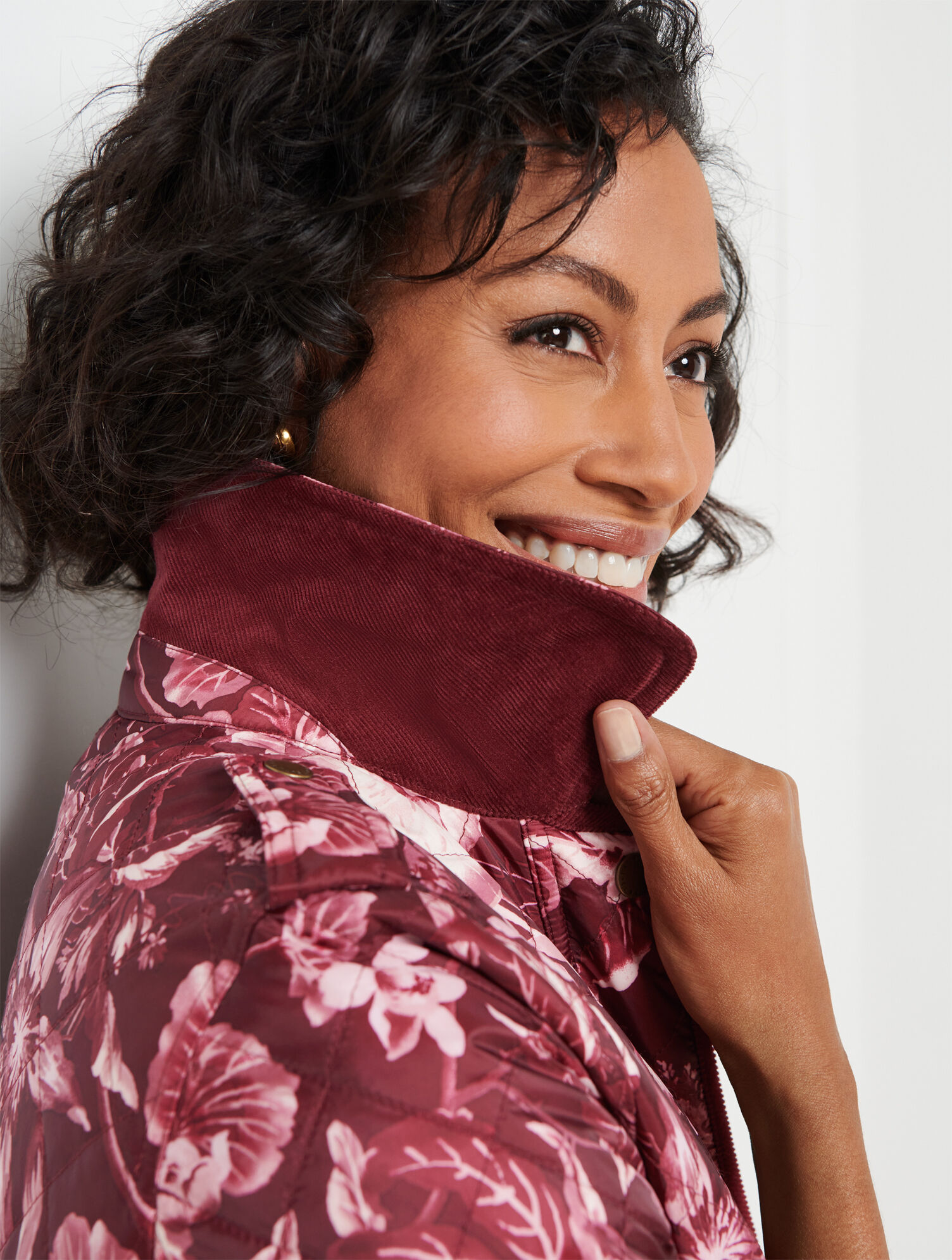 Quilted Barn Jacket - Splendid Floral | Talbots