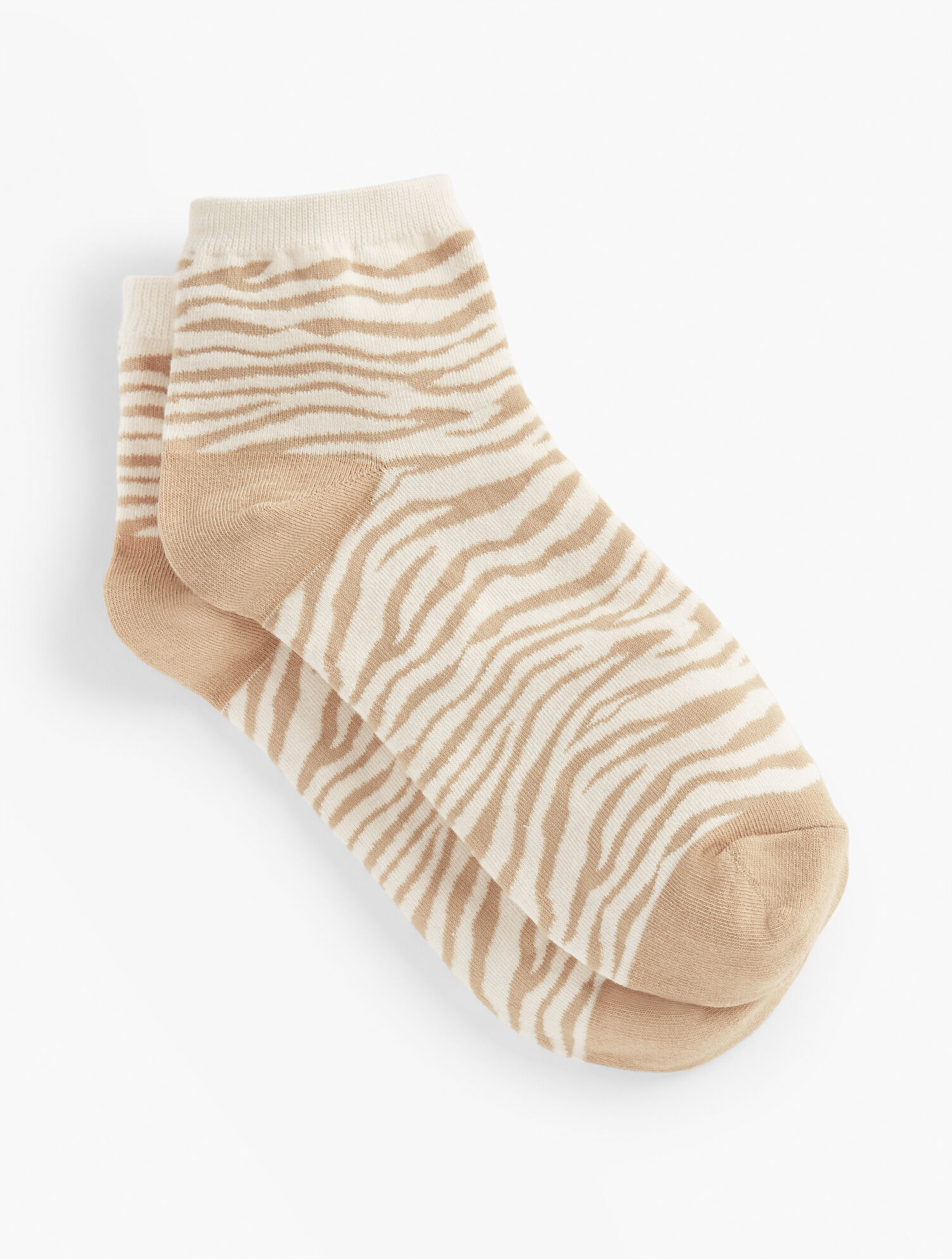 Zebra Crew Socks | Talbots