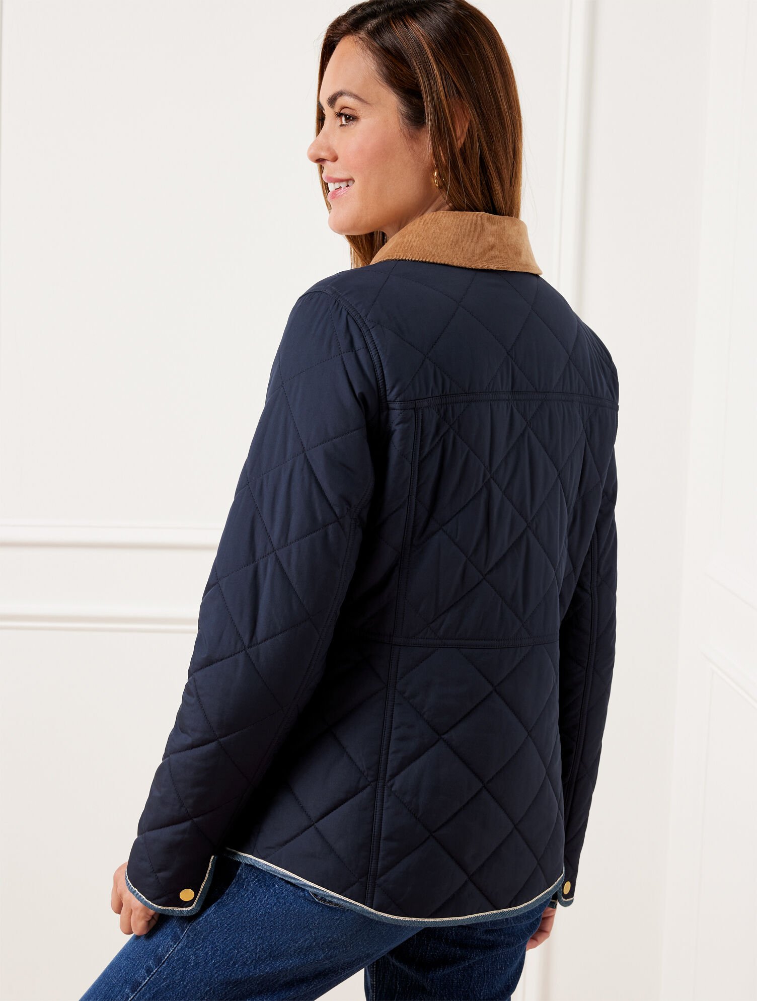 Quilted Barn Jacket | Talbots