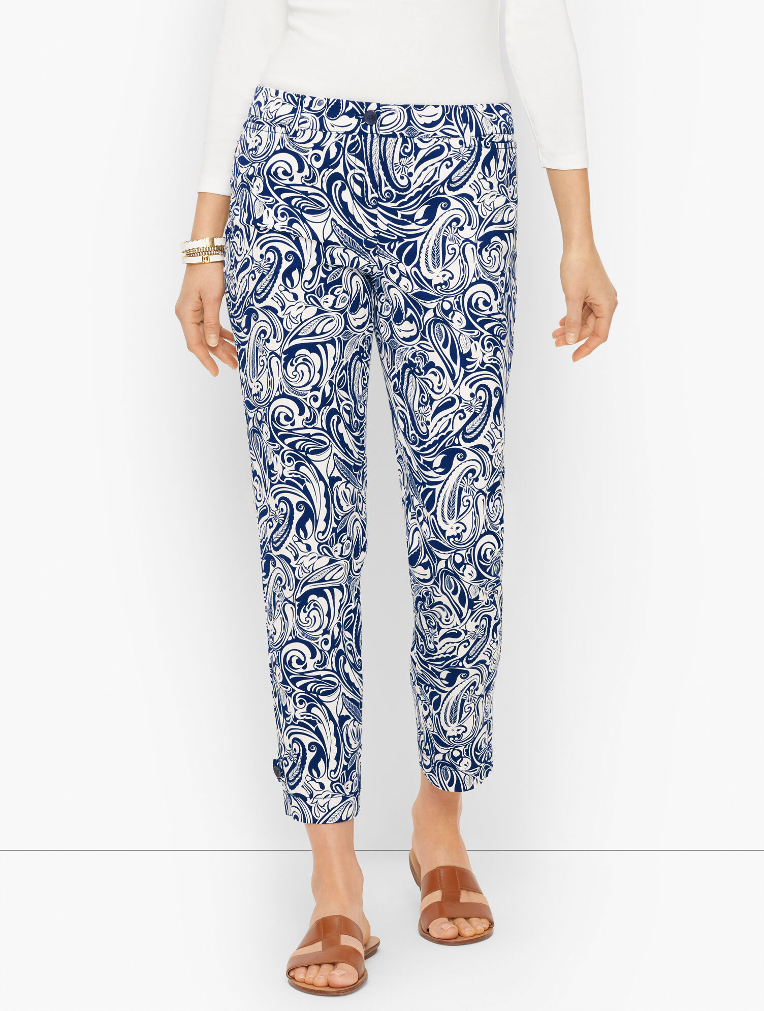 Perfect Crops - Paisley | Talbots