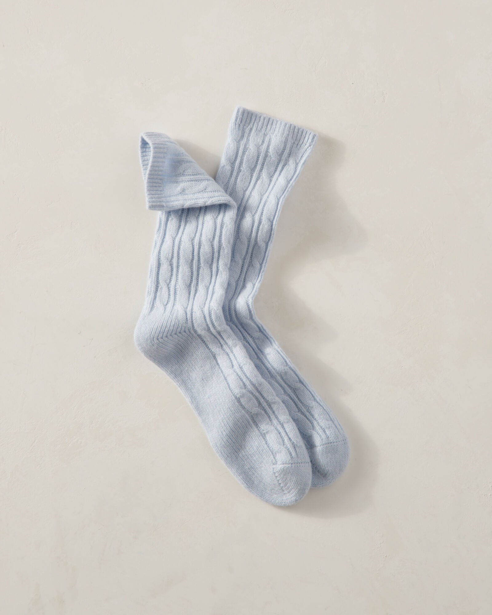 grey cable socks