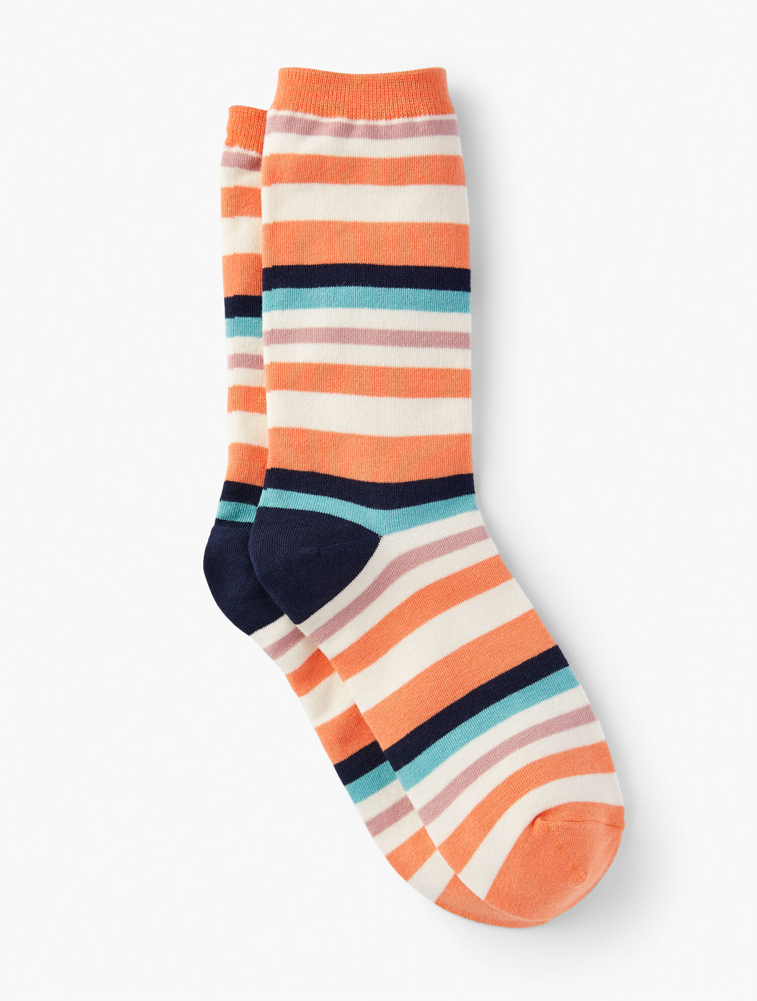 Cozy Stripe Trouser Socks | Talbots