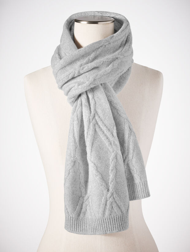 Metallic Cashmere Scarf | Talbots