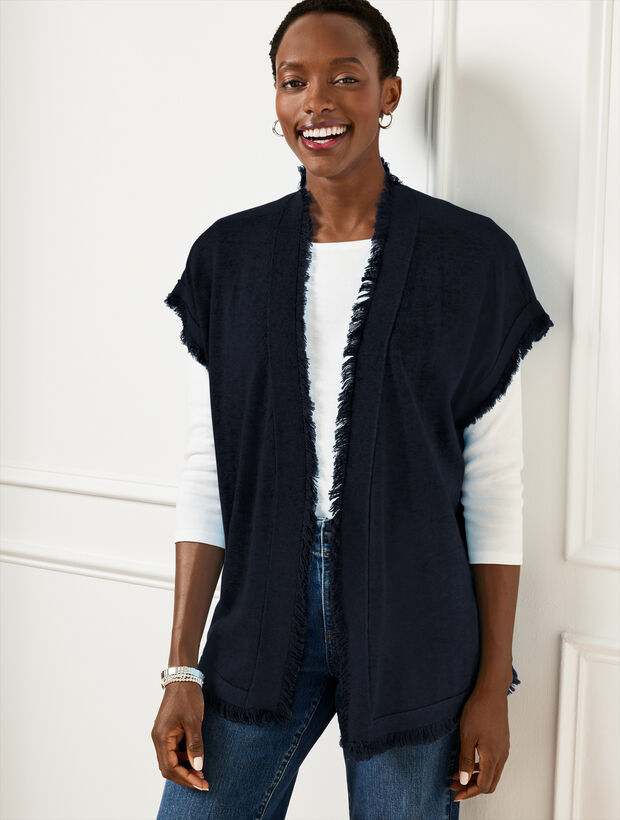 Sleeveless Cardigan | Talbots