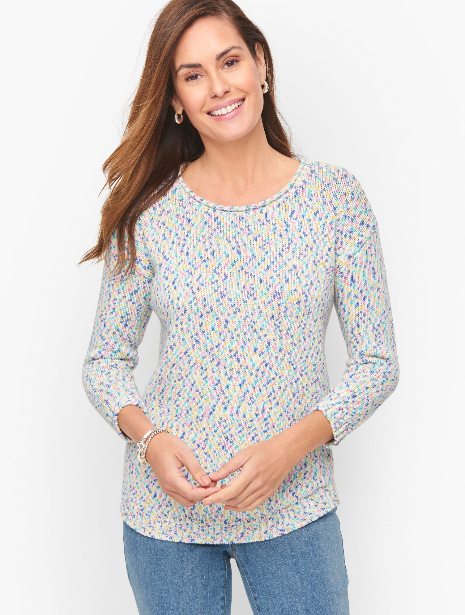 Open Neck Sweater | Talbots