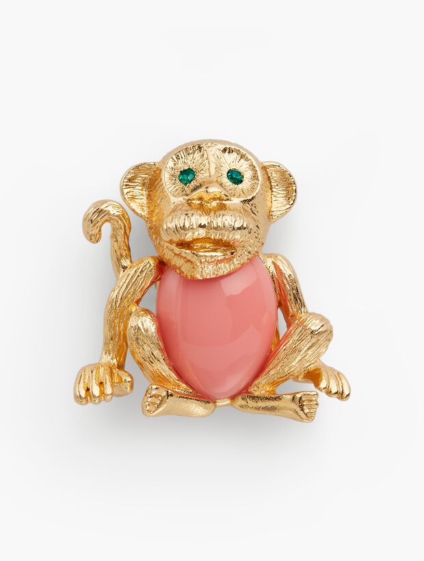 monkey brooch
