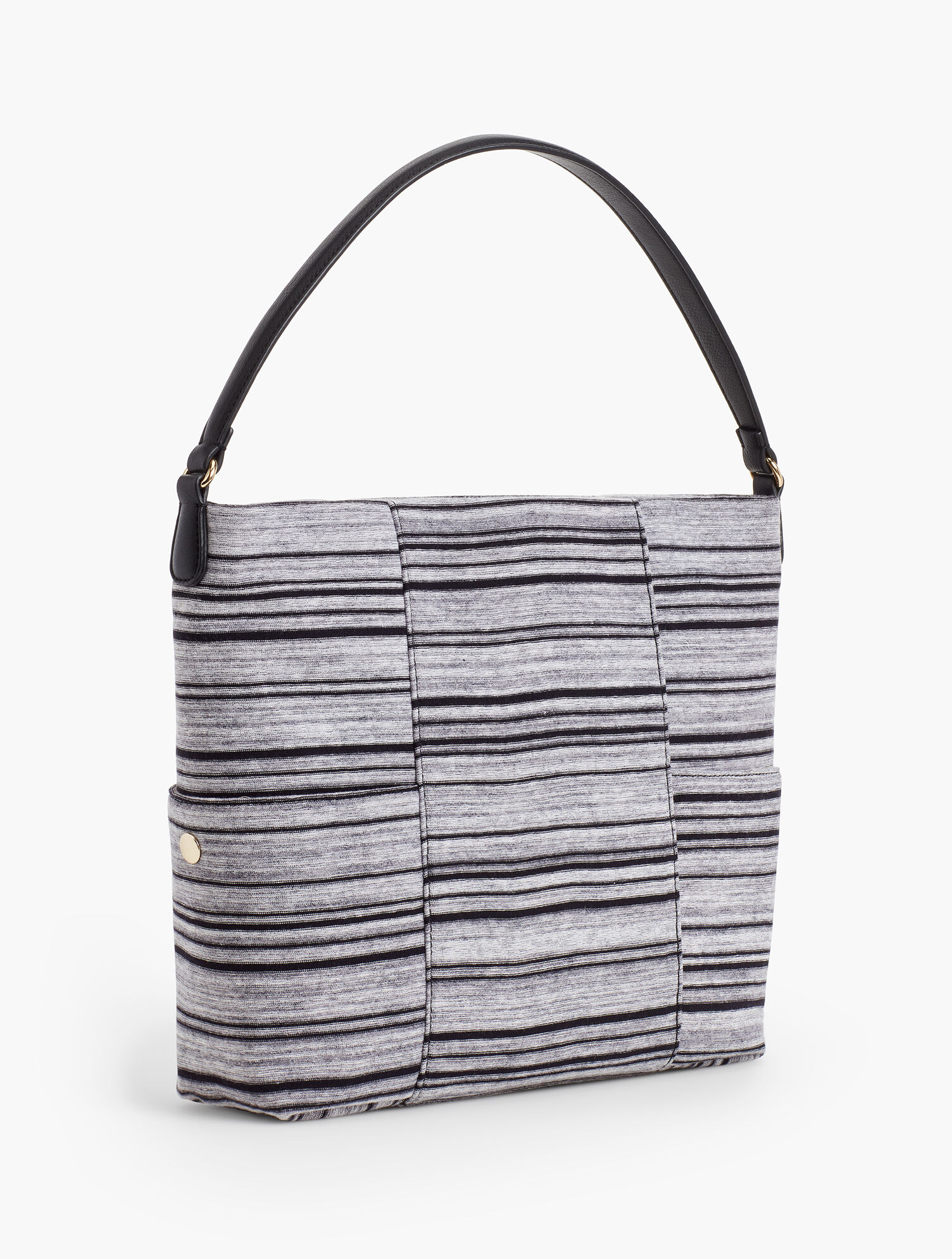 Striped Hobo Bag | Talbots