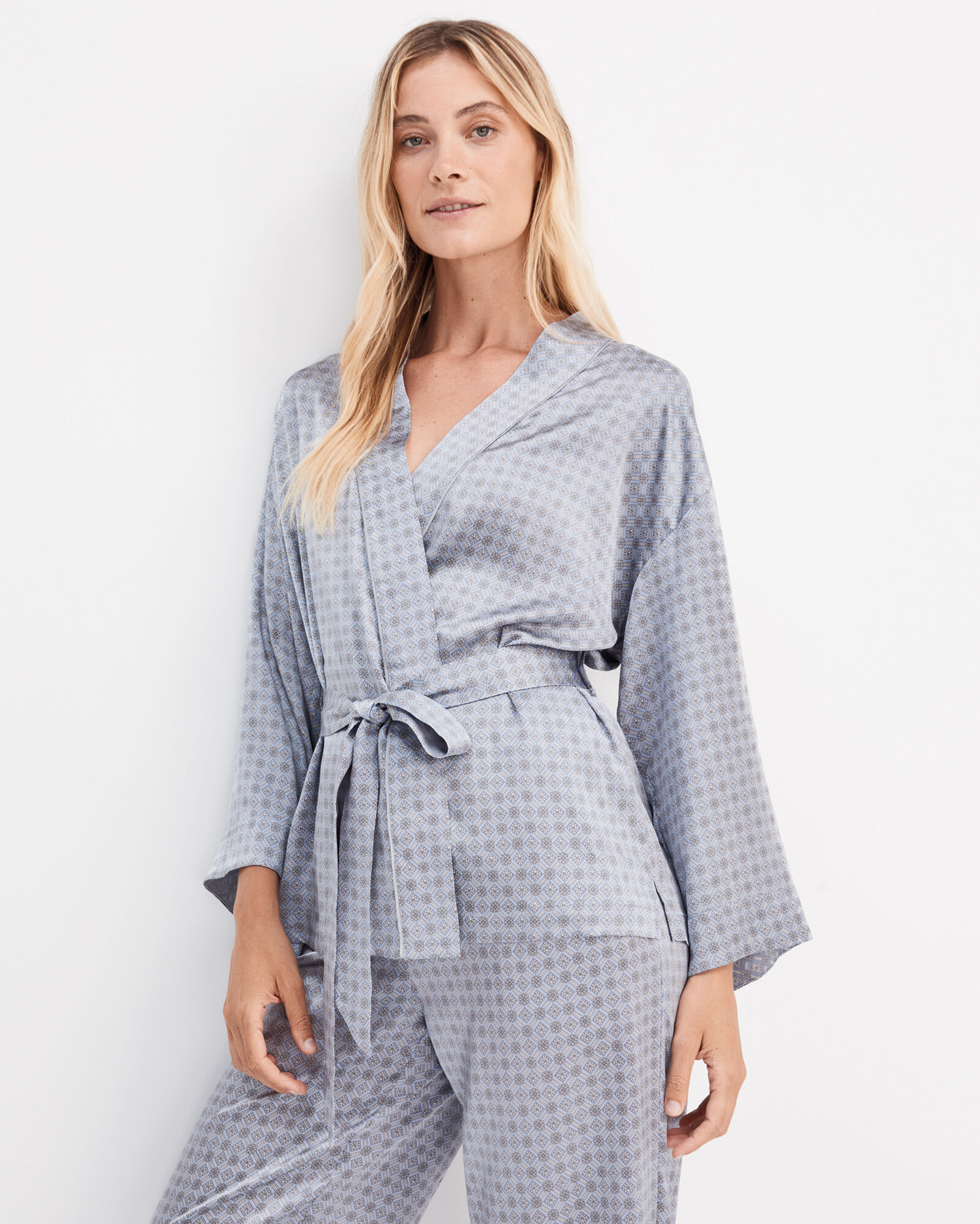 Washable Silk Foulard Pajama Pants | Haven Well Within
