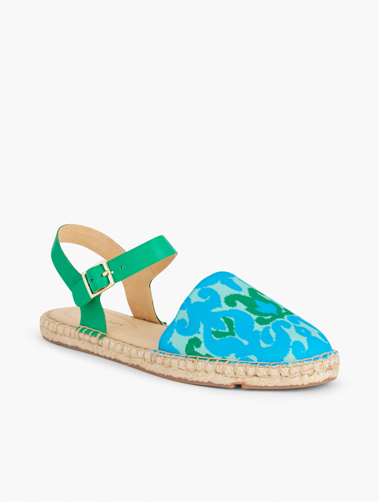 Izzy Ikat Medallion Espadrilles | Talbots