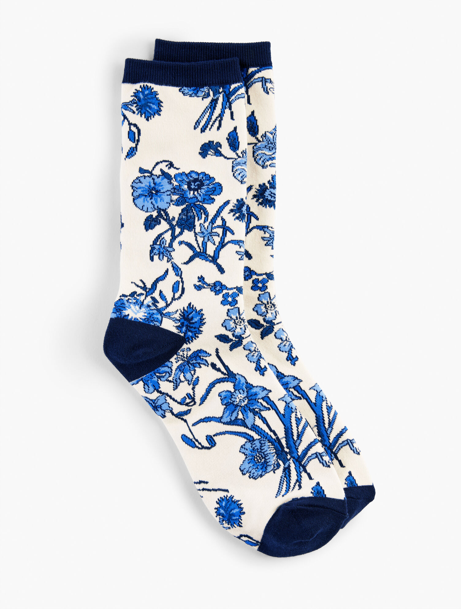 Whimsical Garden Trouser Socks | Talbots