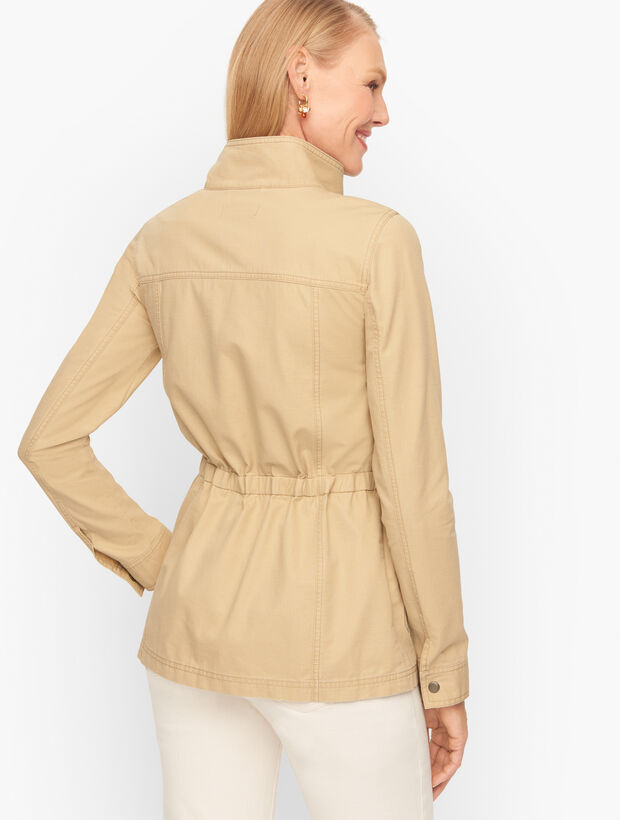 Cotton Twill Field Jacket | Talbots