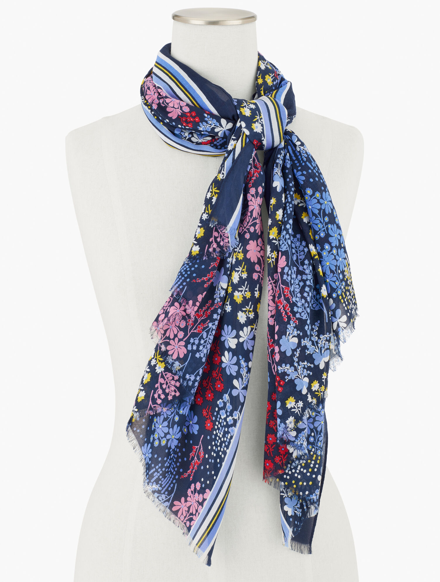 Twinkle Floral Oblong Scarf | Talbots