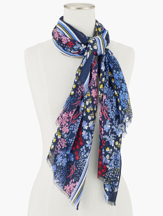 Twinkle Floral Oblong Scarf | Talbots