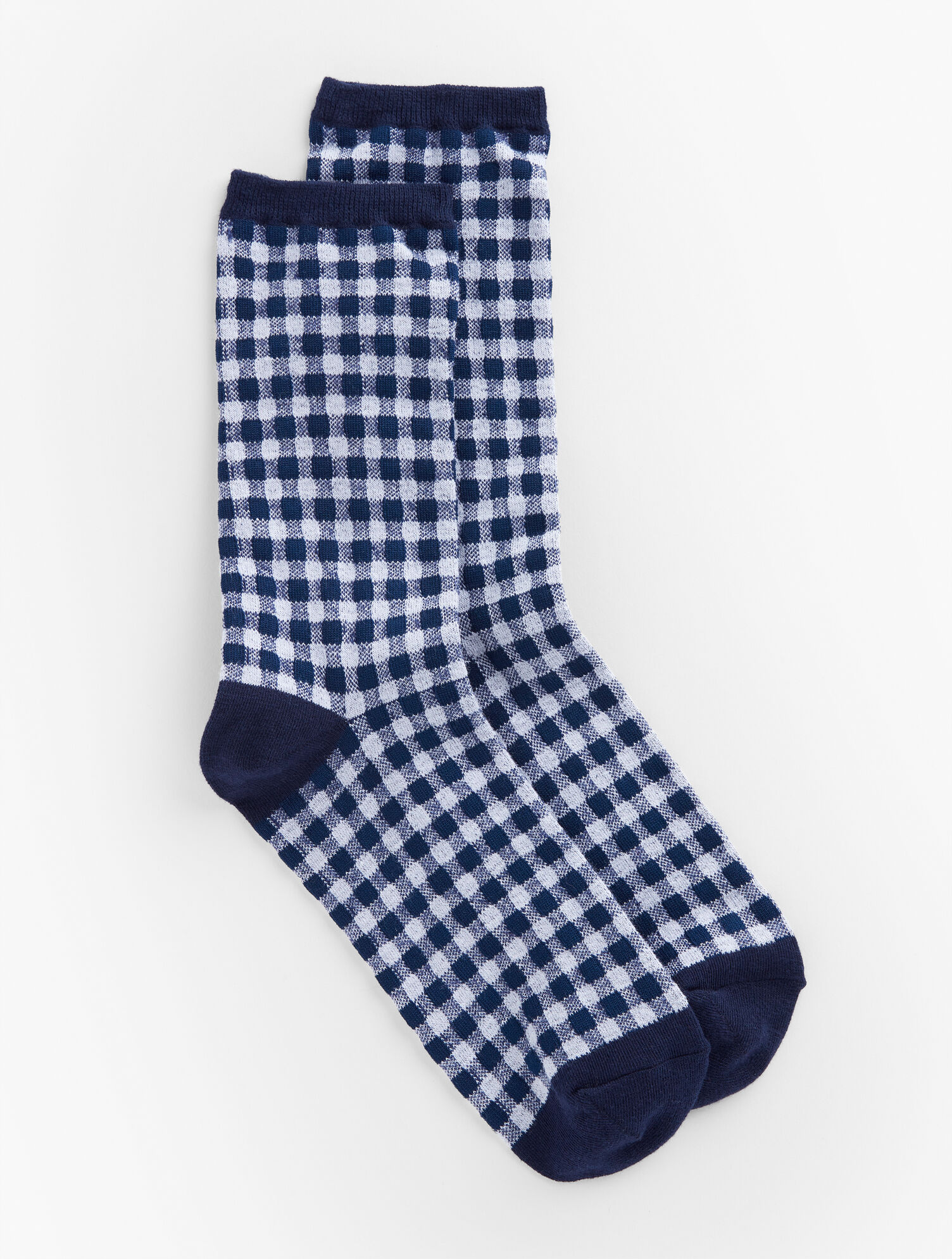 Gingham Trouser Socks | Talbots