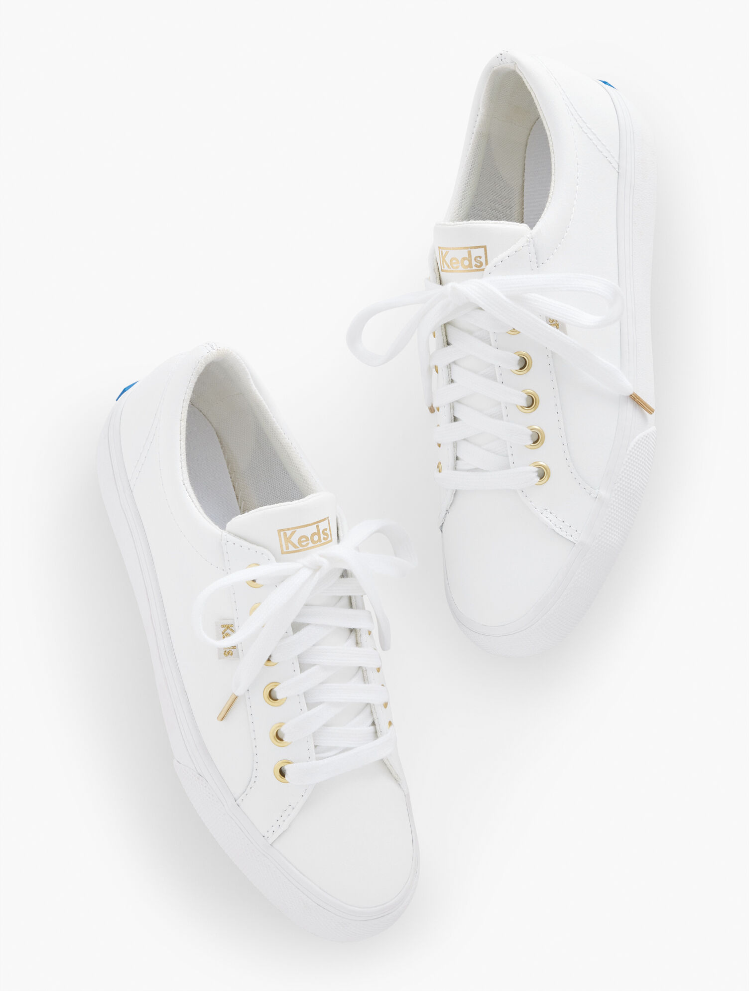 Keds® Jump Kick Leather Sneakers | Talbots