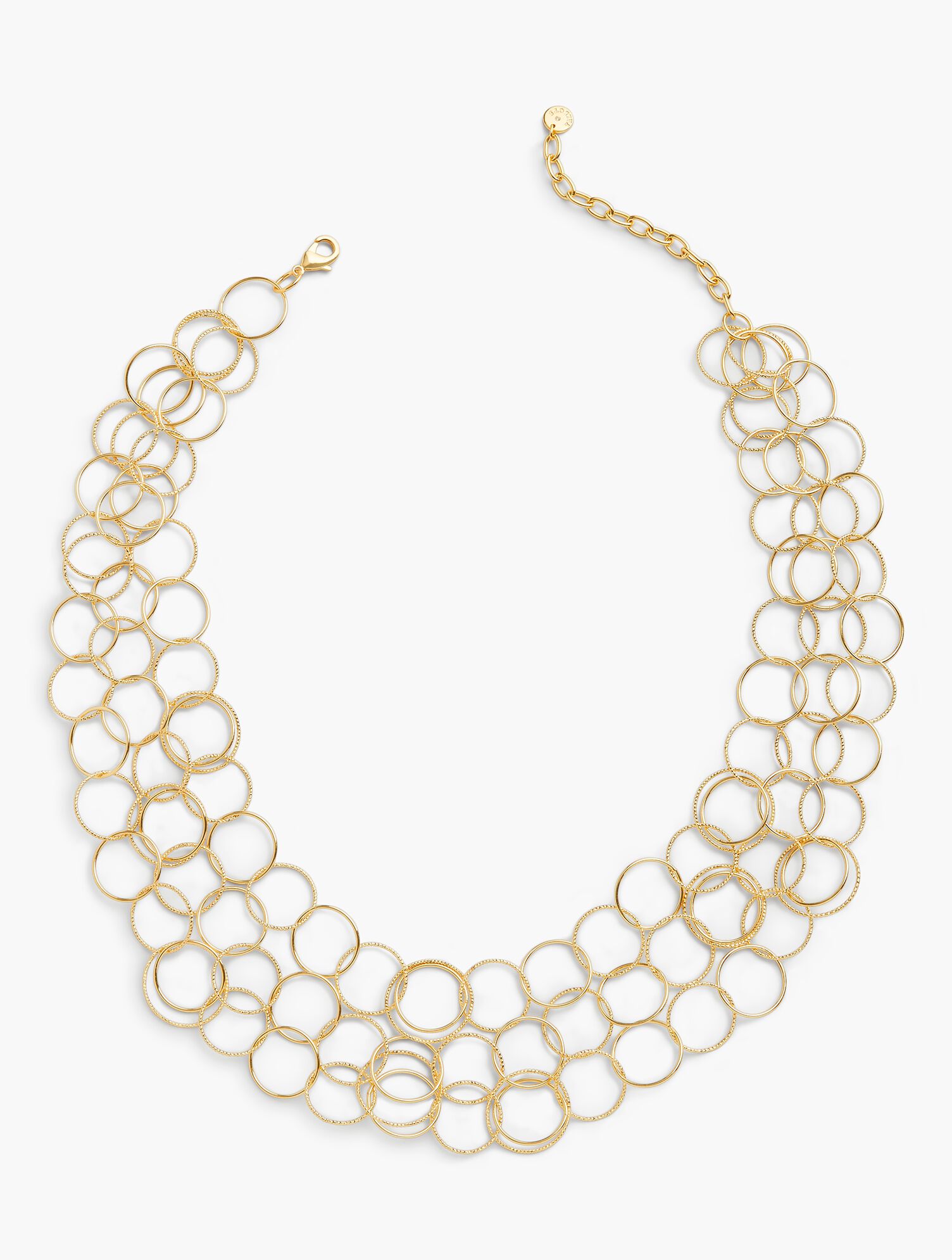 Interlocking Rings Necklace | Talbots