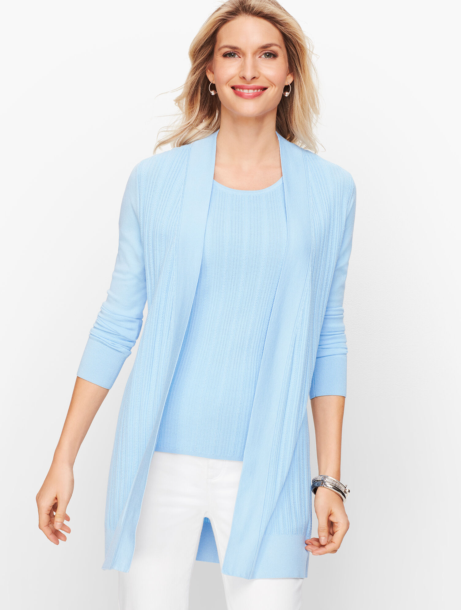 Textured Sweater Shell | Talbots