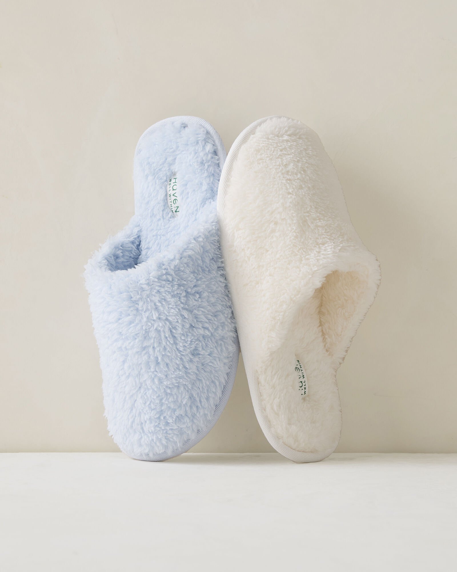 Plushy Spa Slippers | Haven Well Within