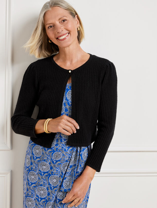 Ribbed Shrug | Talbots