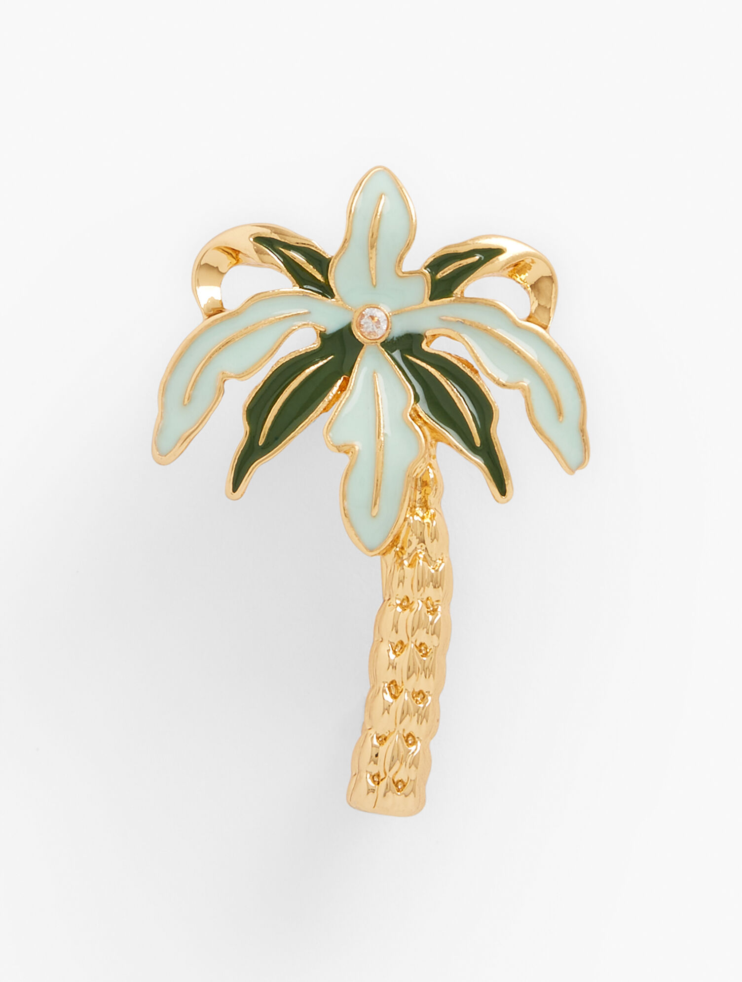 Palm Tree Brooch | Talbots