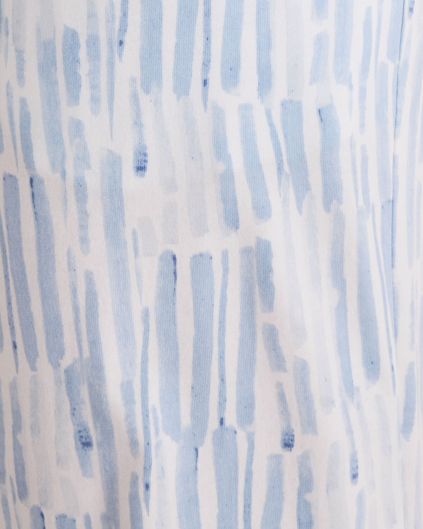 Organic Cotton Jersey Watercolor Wave Pajama Pants | Haven Well Within