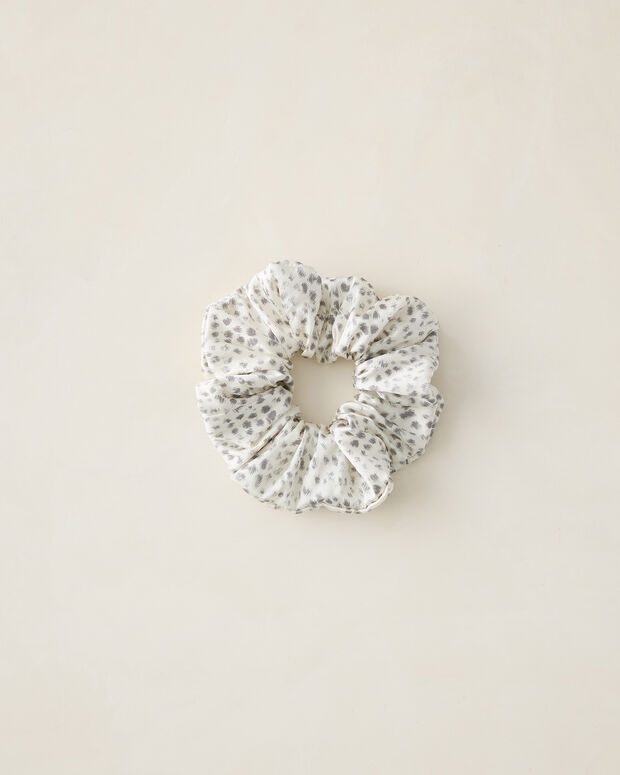 Washable Silk Animal Dot Scrunchie | Haven Well Within