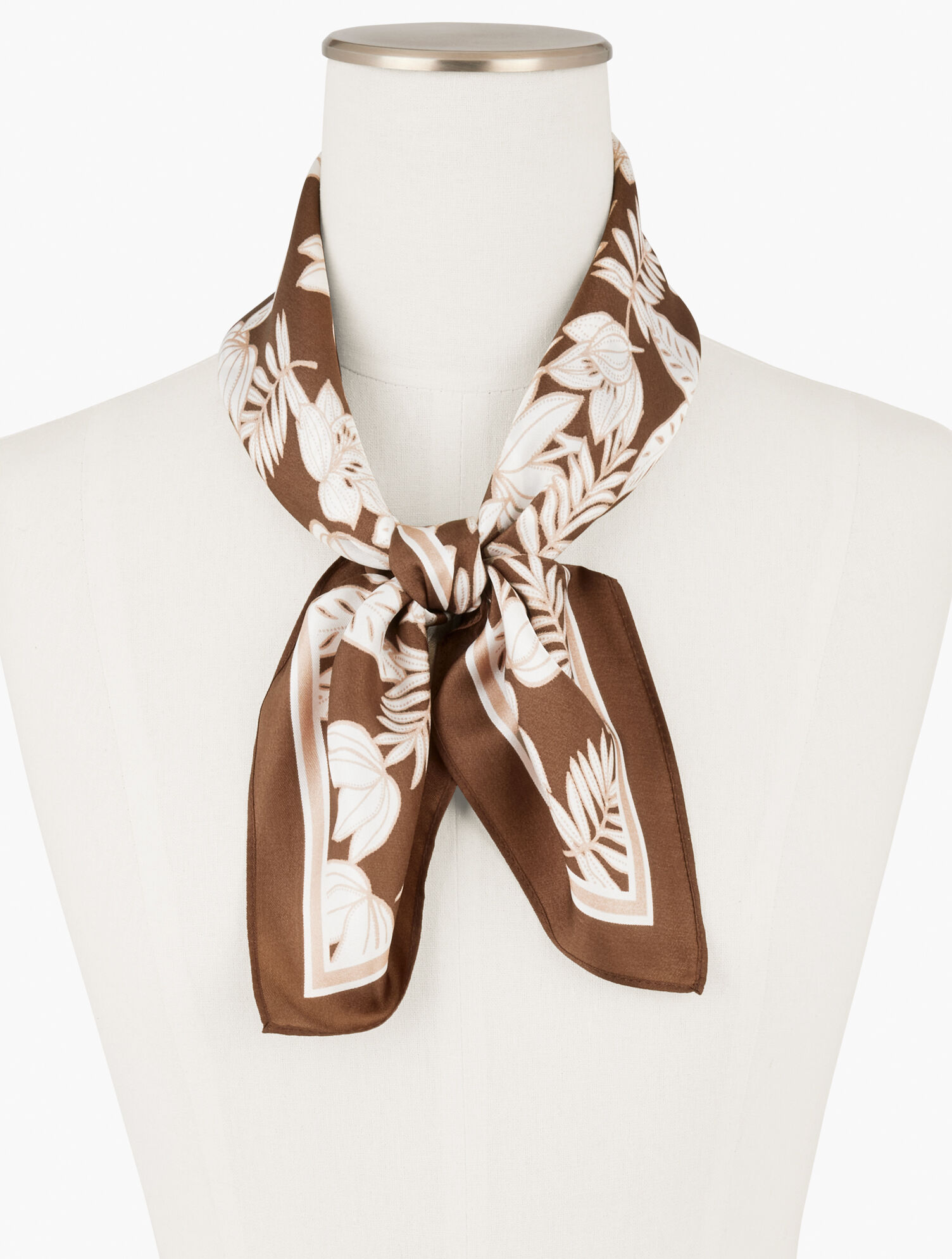 Botanical Square Scarf | Talbots