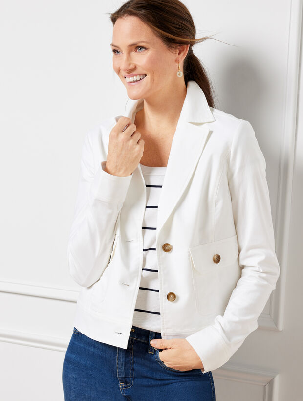 Cropped Jacket | Talbots