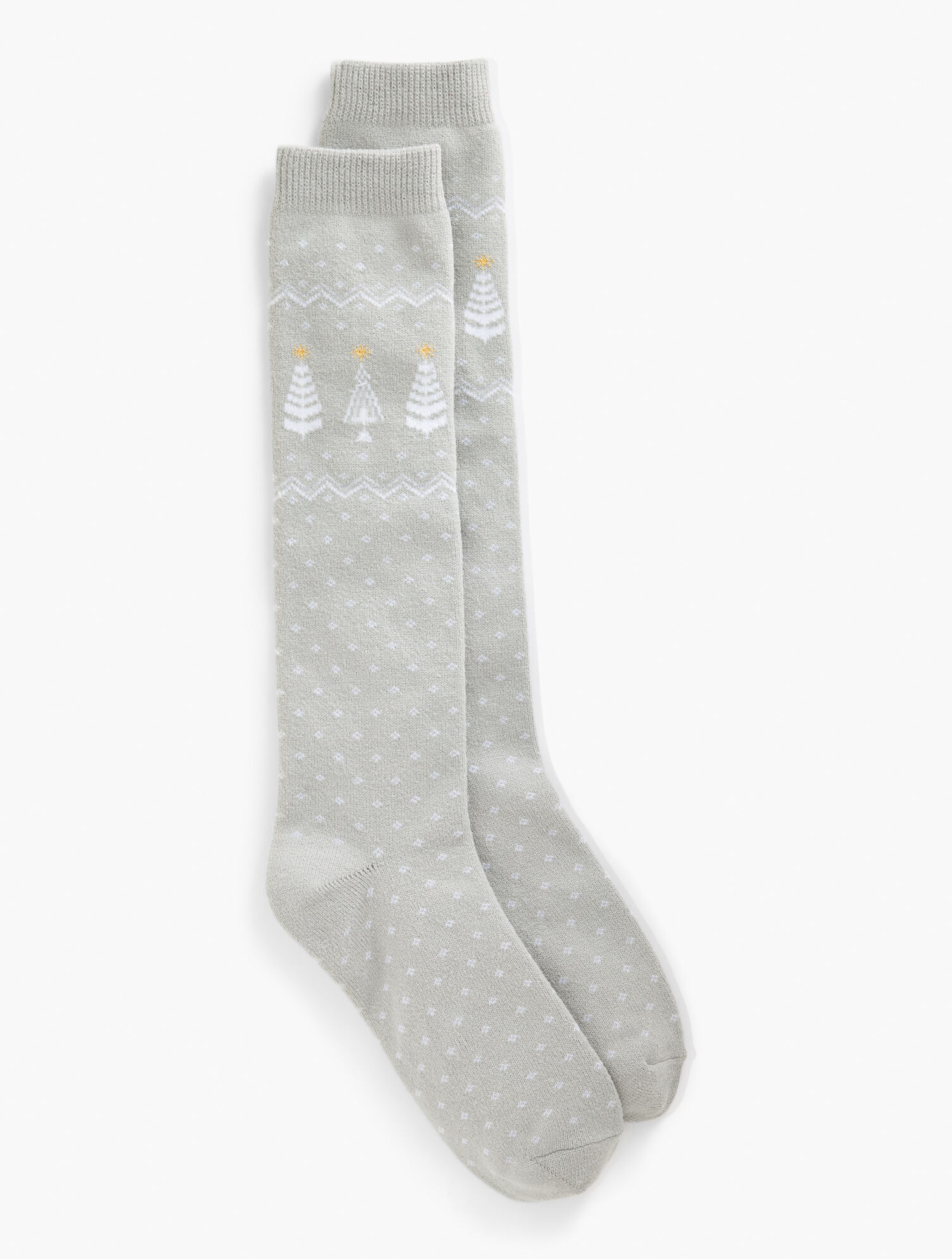 Bird’s Eye Tree Boot Socks | Talbots