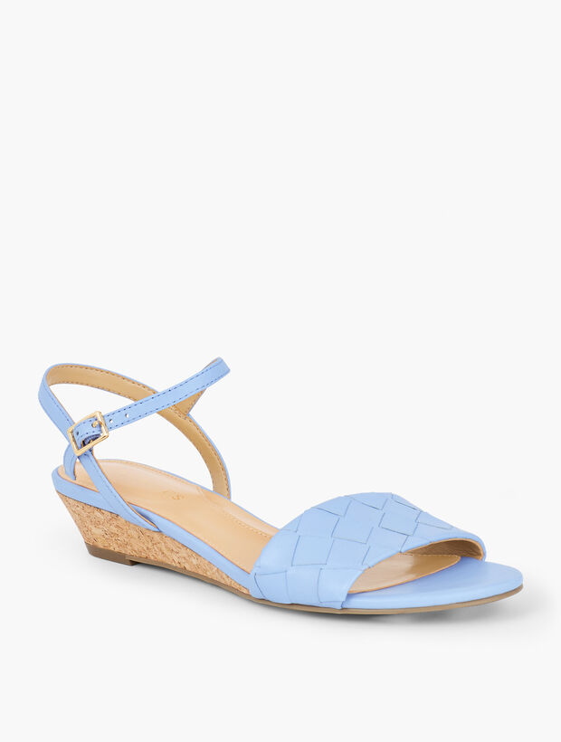 Capri Woven Nappa Sandals | Talbots