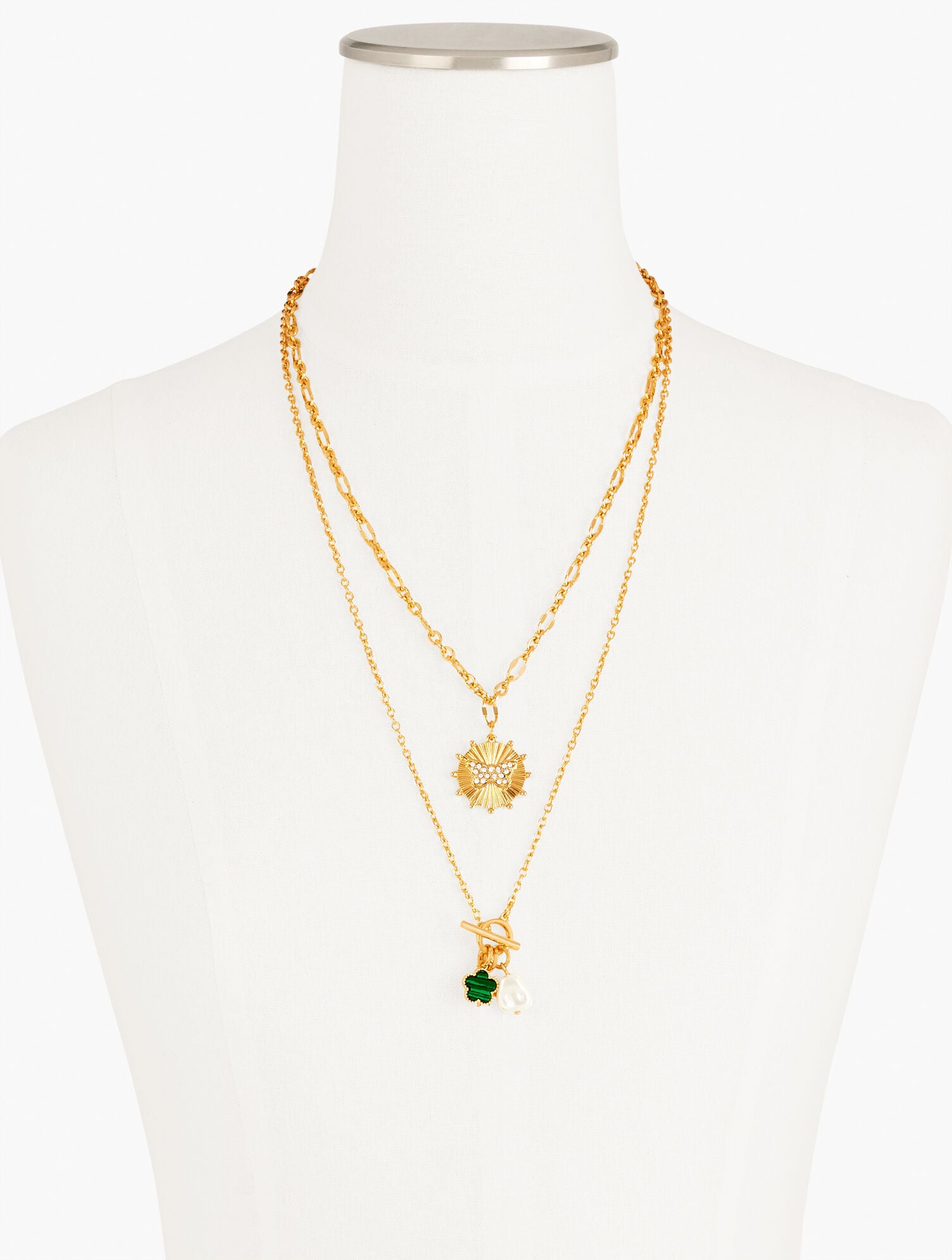 Spring Charms Layered Necklace | Talbots