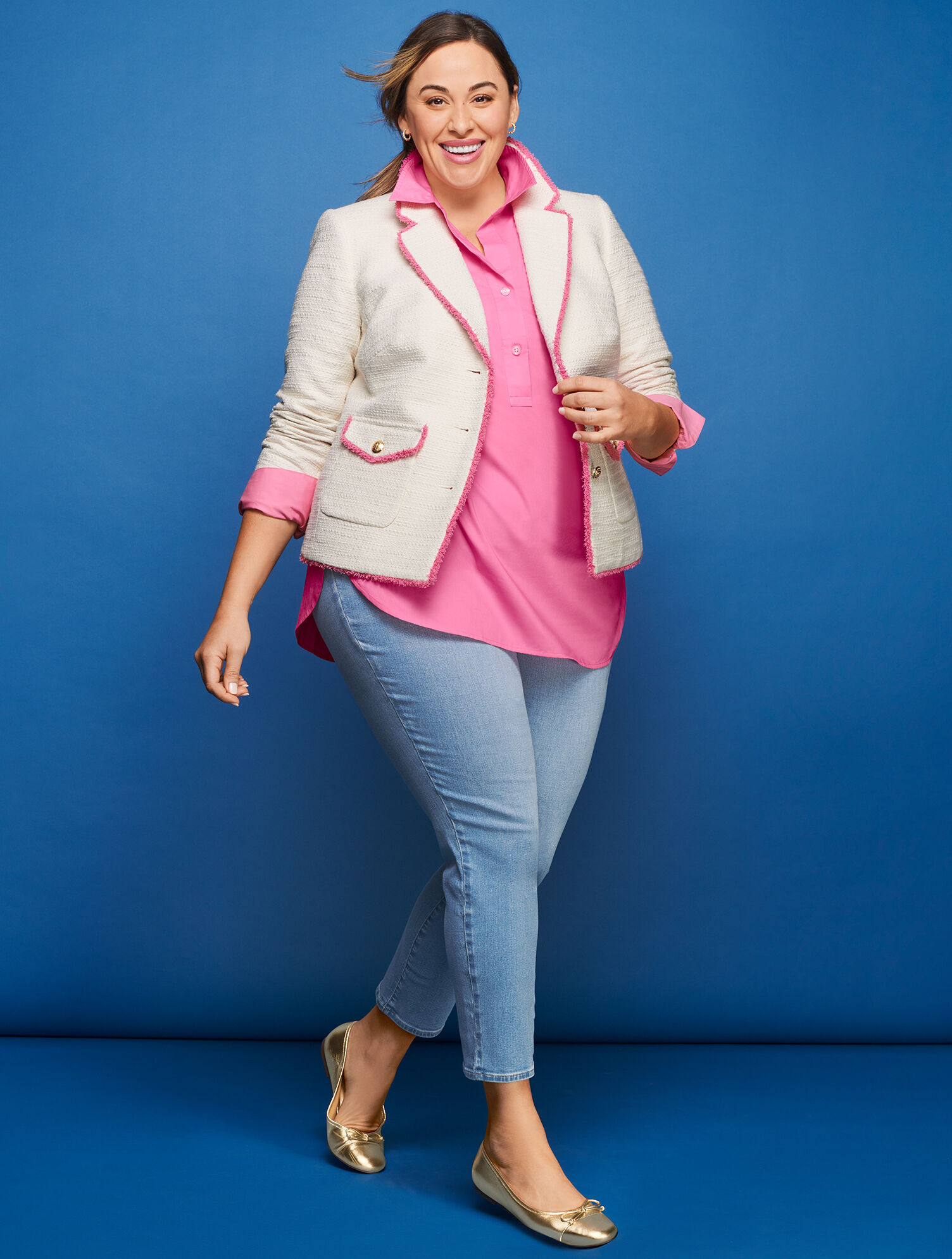 Poplin Tunic | Talbots