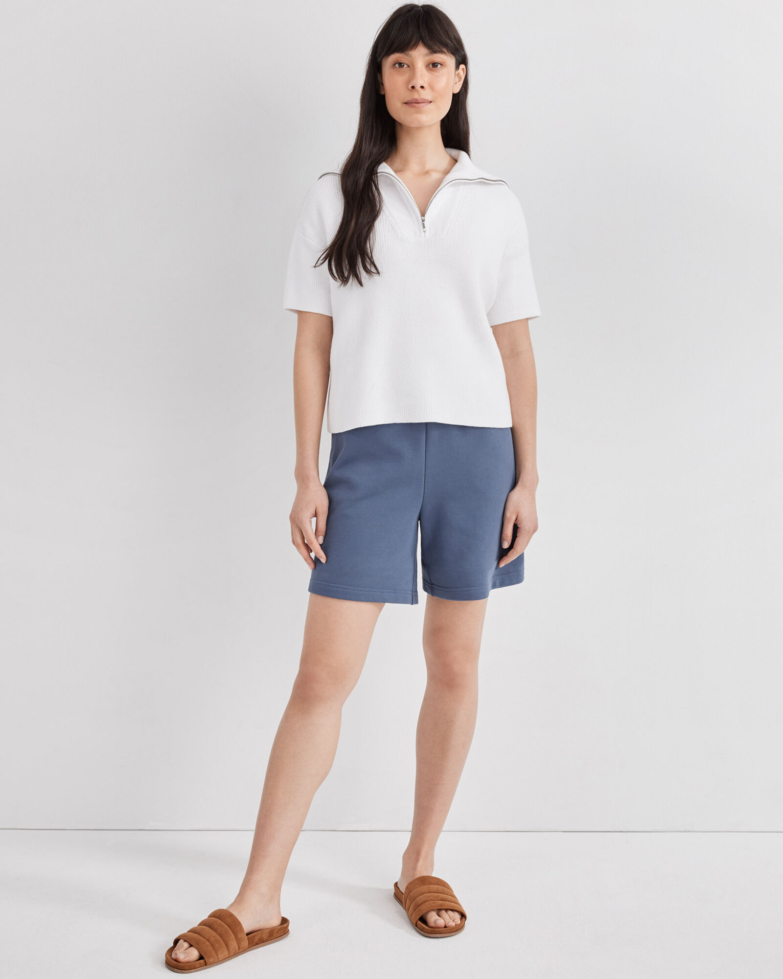 Organic Cotton French Terry Shorts | Haven Well Within