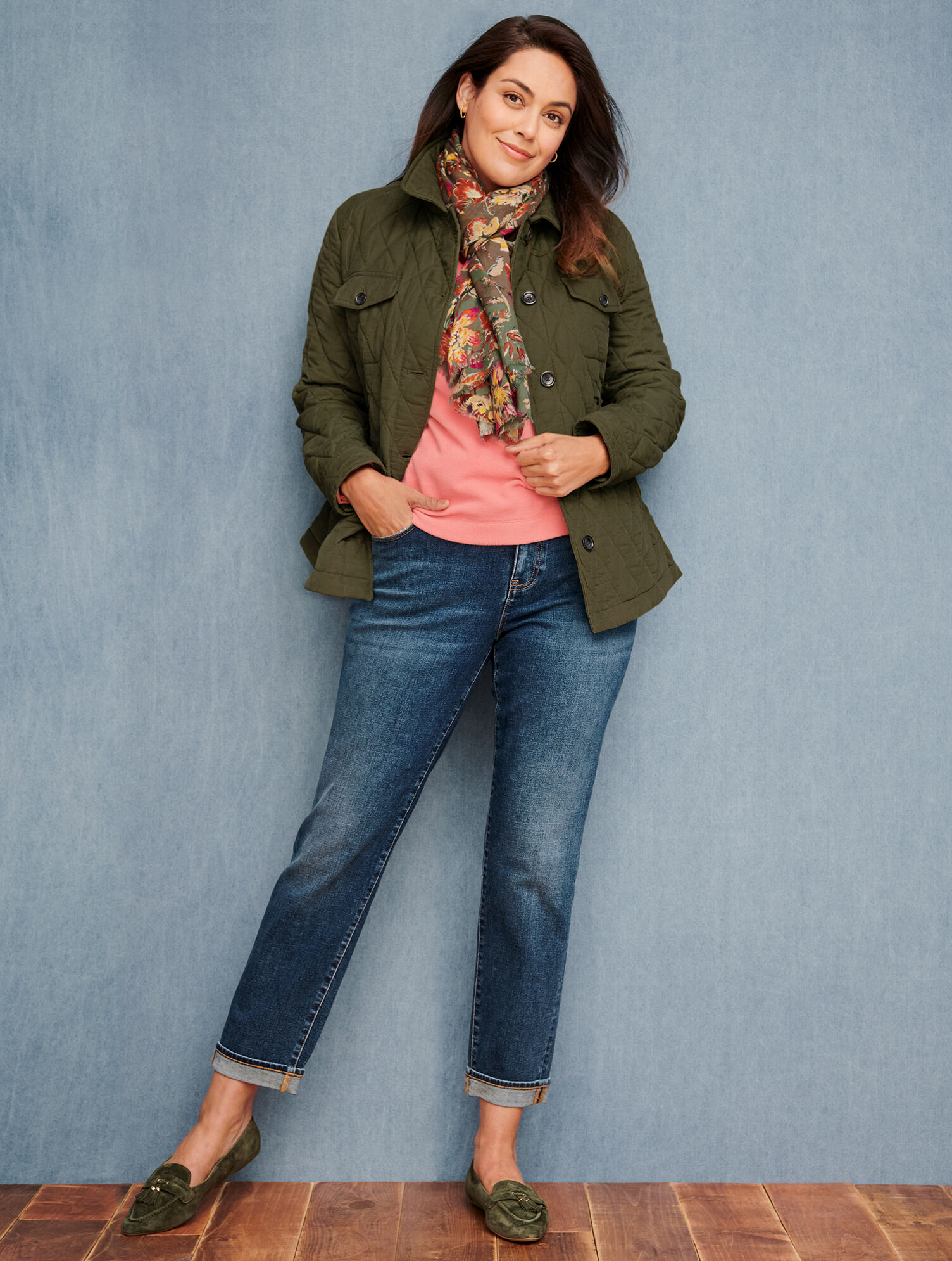 Fleece Funnel Neck Pullover - Solid | Talbots