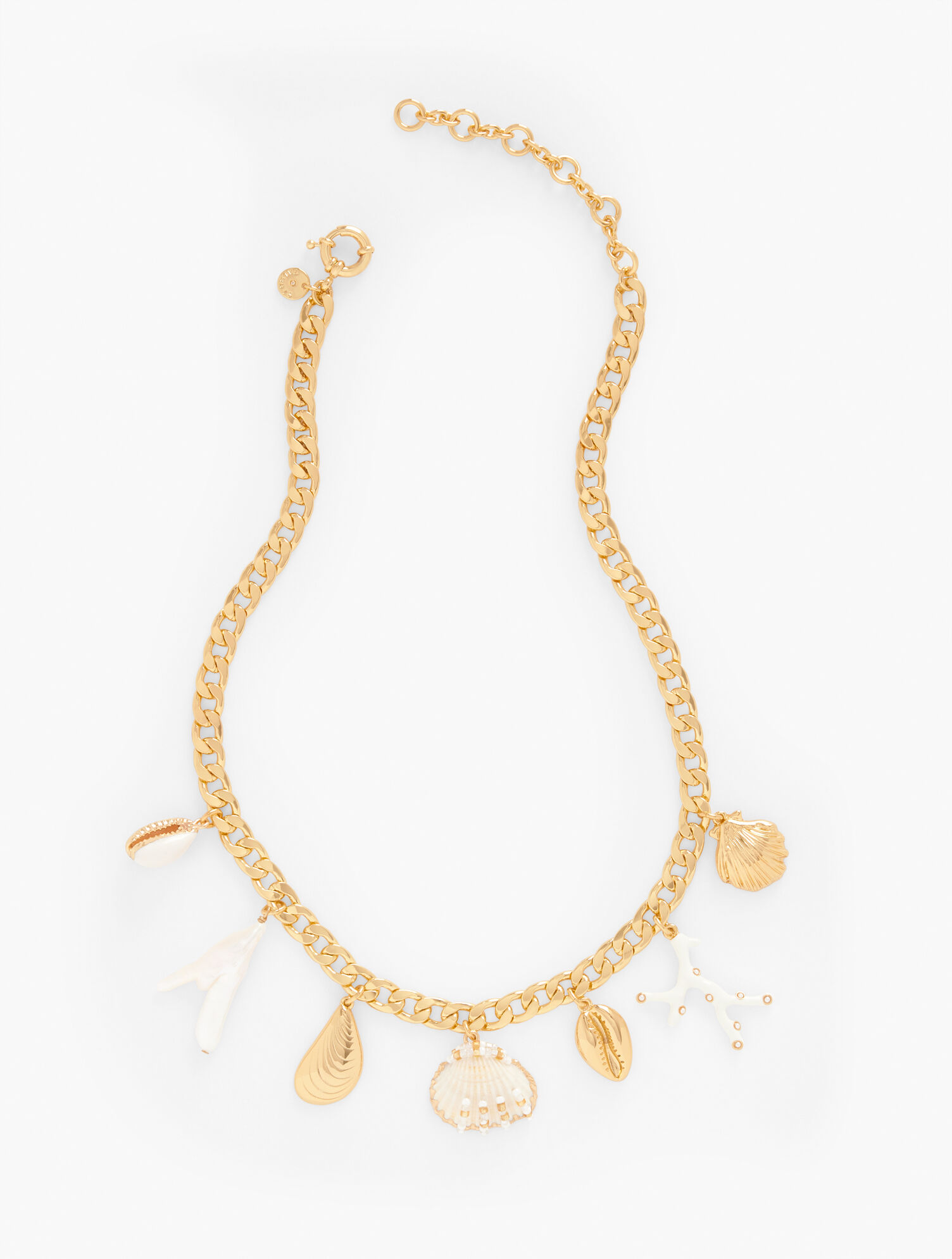 Beaded Seashell Necklace | Talbots
