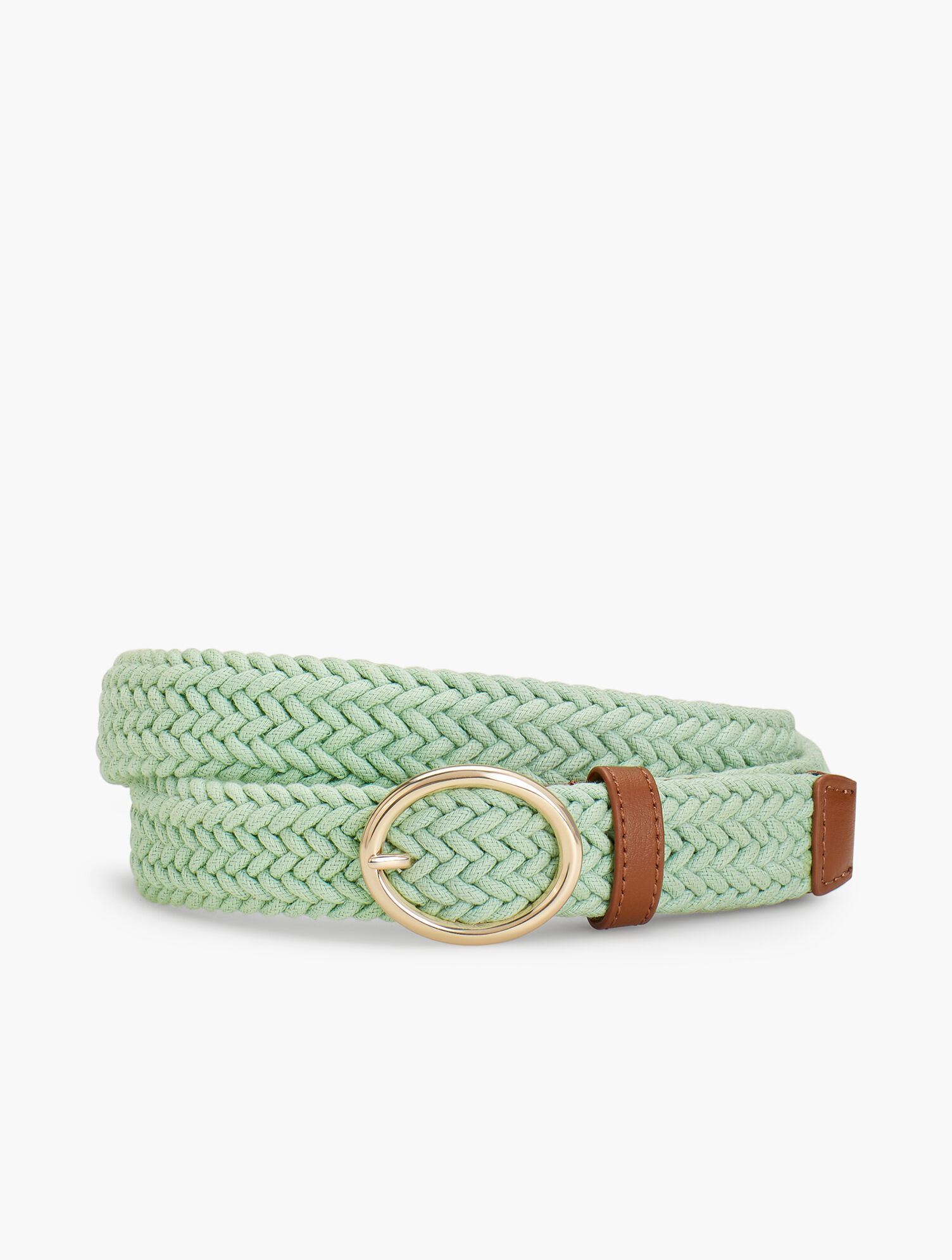Braided Cotton Cord Belt | Talbots