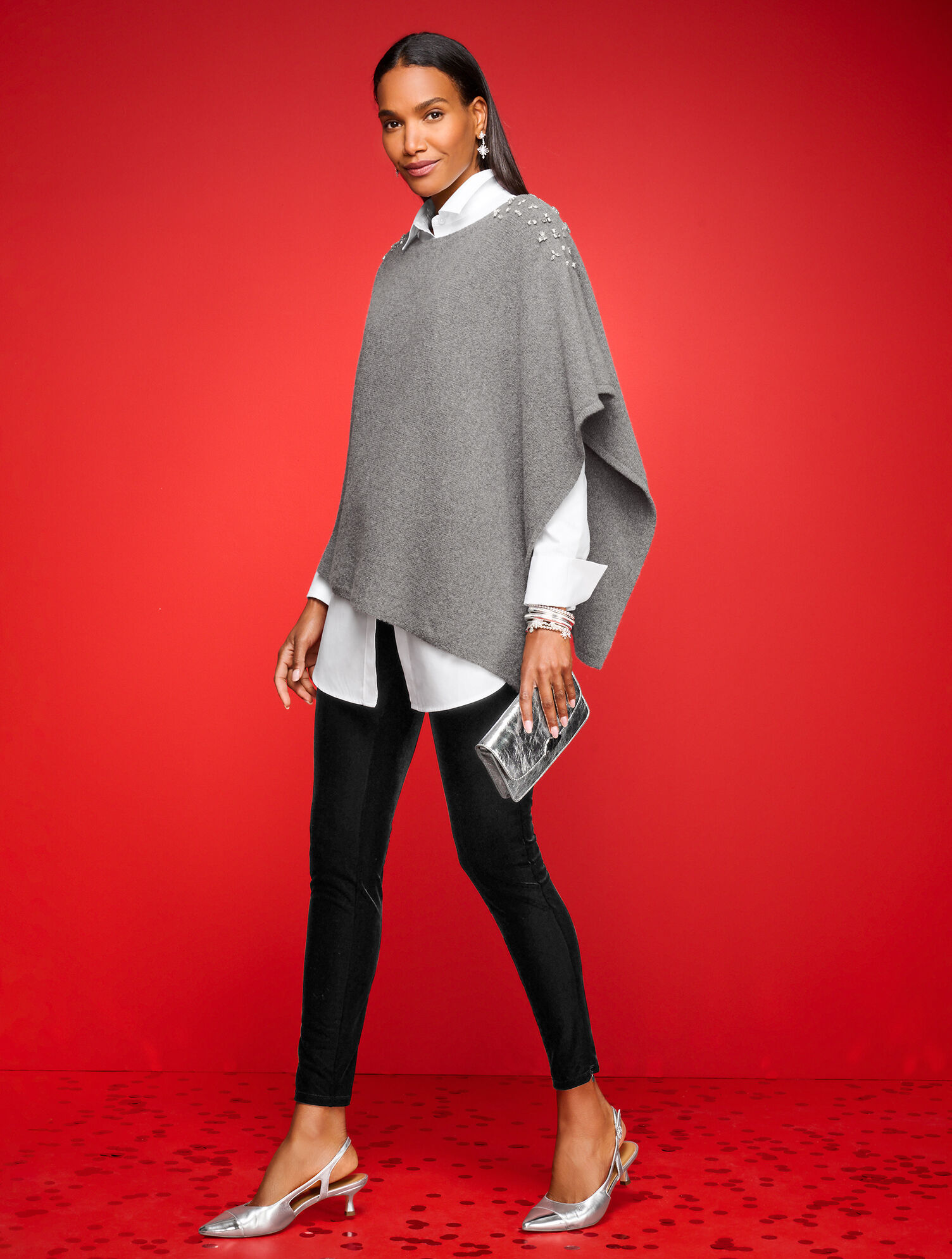 Talbots Soho Strech Velvet Leggings | Talbots