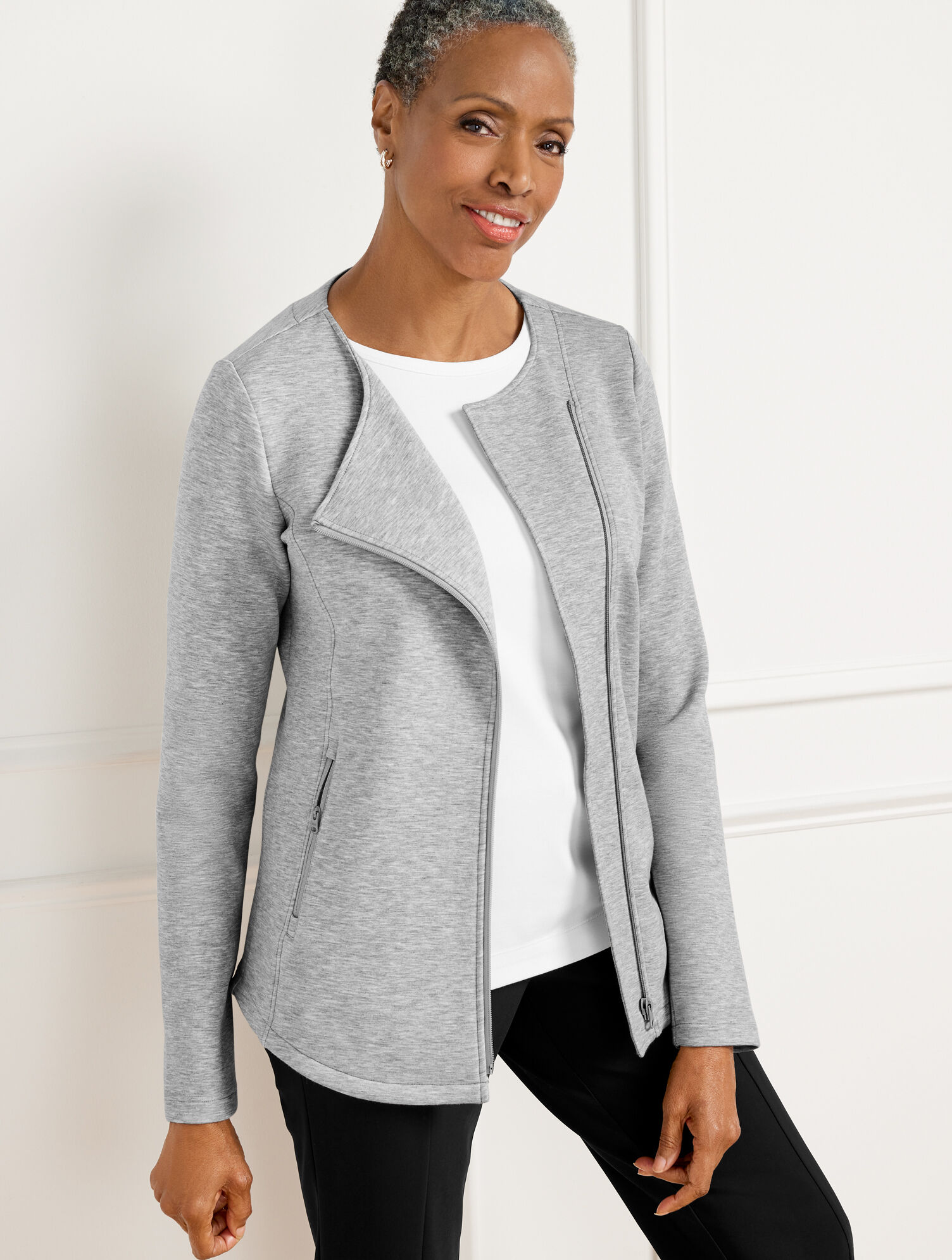 Modern Scuba Moto Jacket | Talbots
