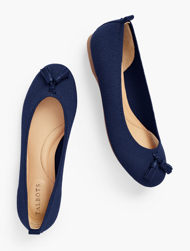 Penelope Knit Ballet Flat | Talbots