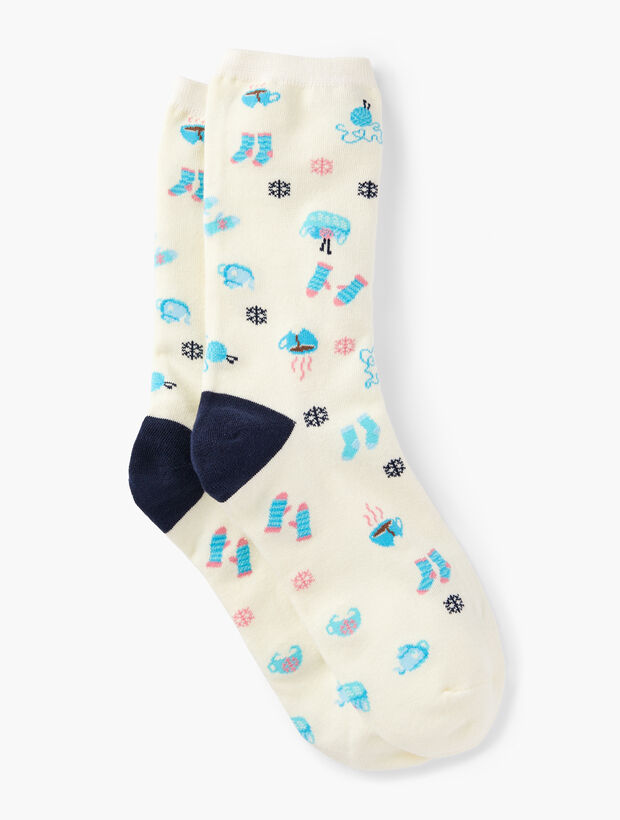 Cozy Morning Trouser Socks | Talbots