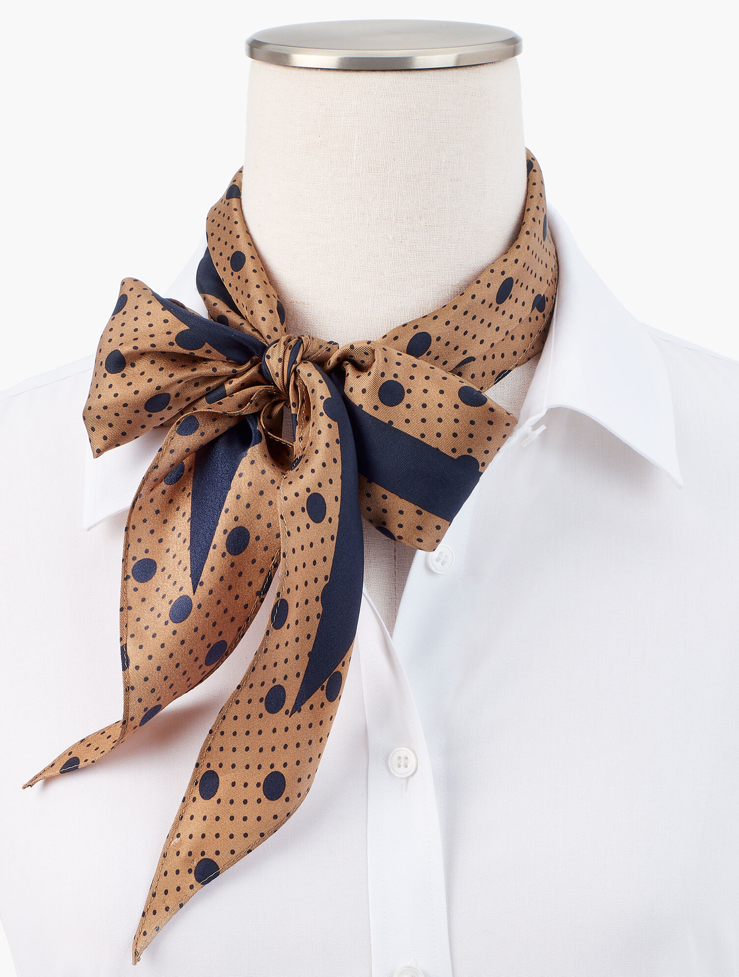 Silk Diamond Scarf | Talbots