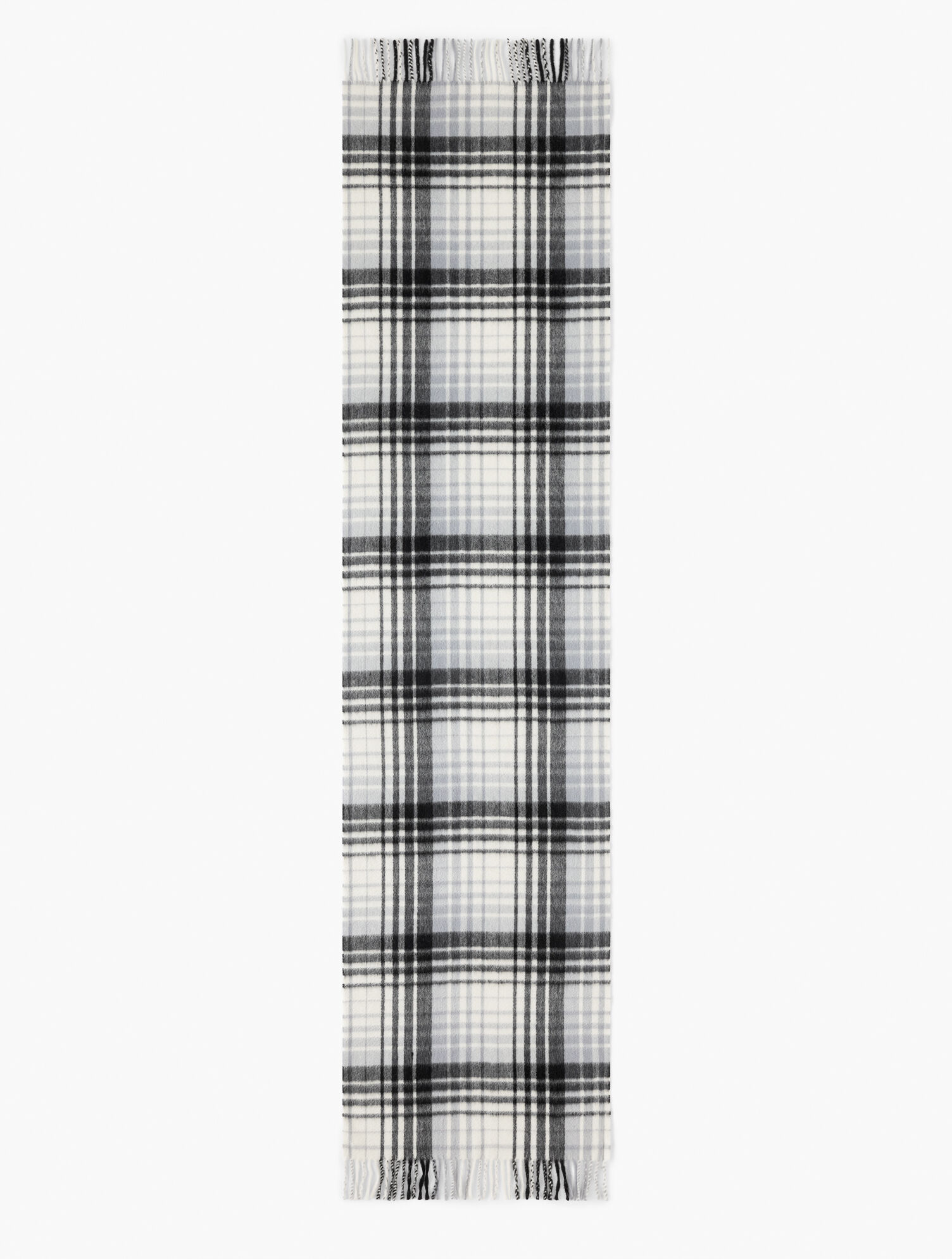 Cashmere Waterweave Scarf - Serene Plaid | Talbots