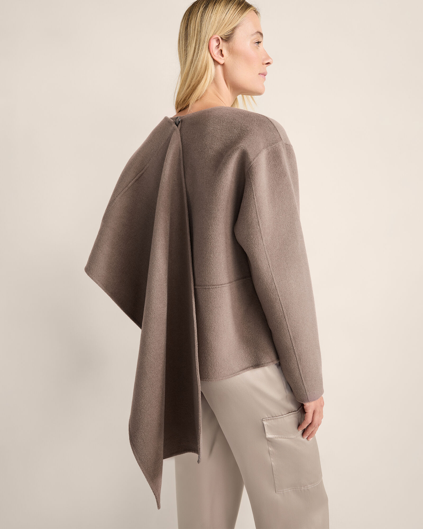 Double-Faced Wool Jacket | Haven Well Within