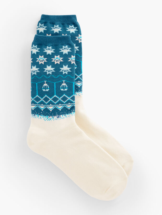 Ski Resort Trouser Socks | Talbots