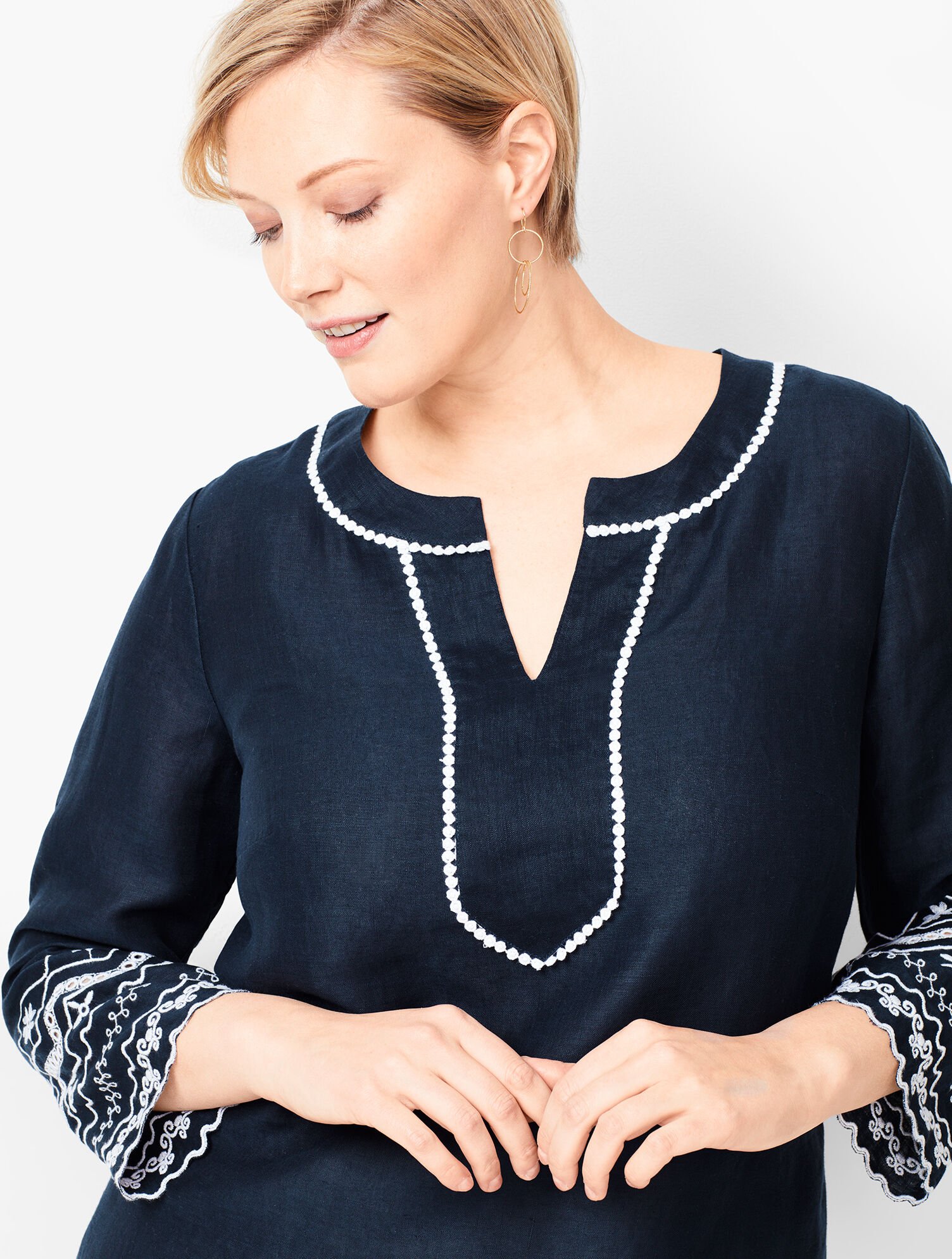 plus size tunics for work